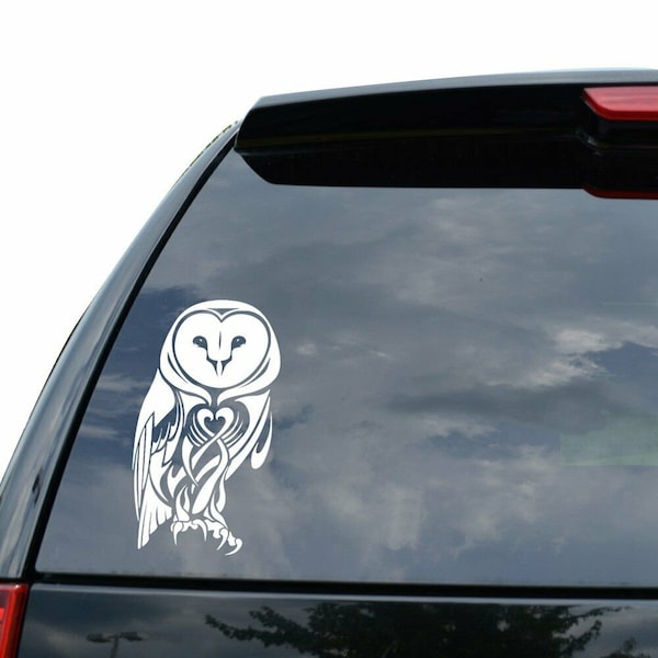 Owl Car Decal - Etsy