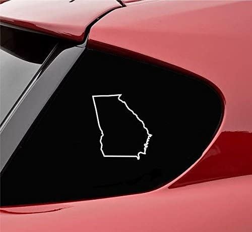 Georgia GA State Outline Vinyl Decal Sticker Sticker Graphic - Etsy