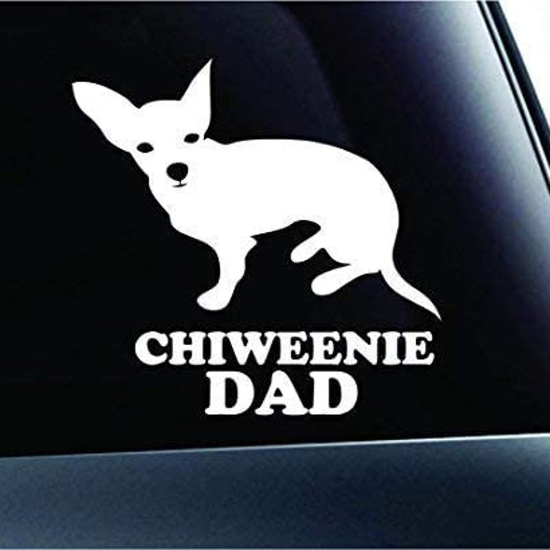 Chiweenie Decal - Etsy