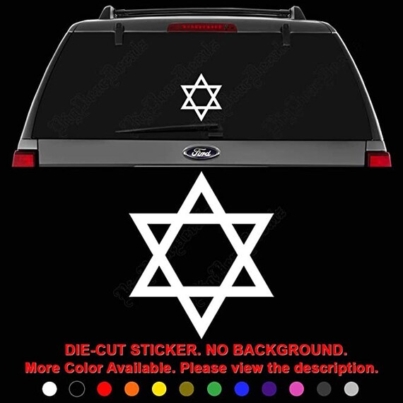 Made in USA Judaism Die Cut Vinyl Decal Sticker for Car - Etsy