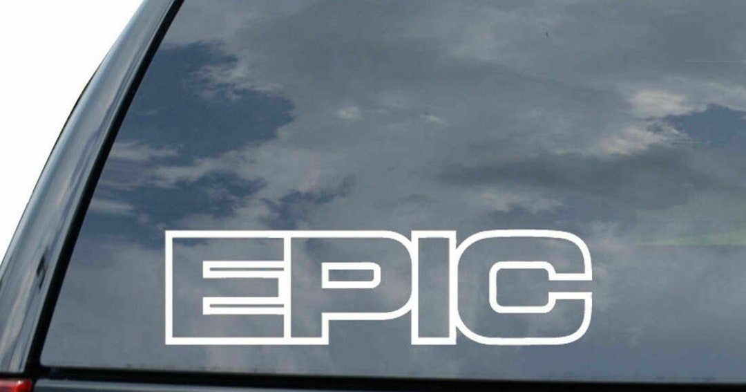 Epic JDM Vinyl Decal Sticker for Car Truck Window - Etsy