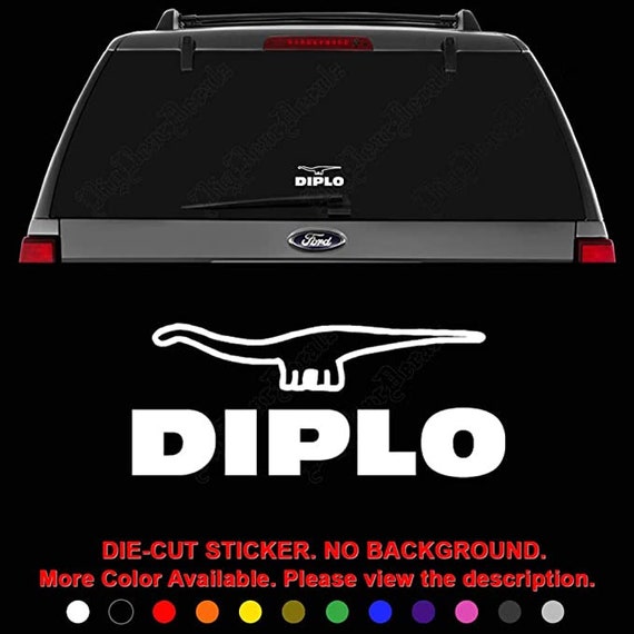 Diplodocus Dinosaur Jurassic Die Cut Vinyl Decal Sticker for - Etsy