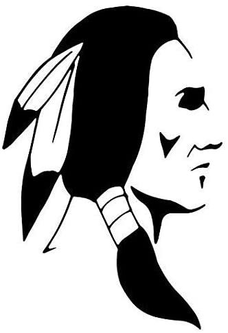 Native American Indian Man Sticker Graphic Auto Wall - Etsy