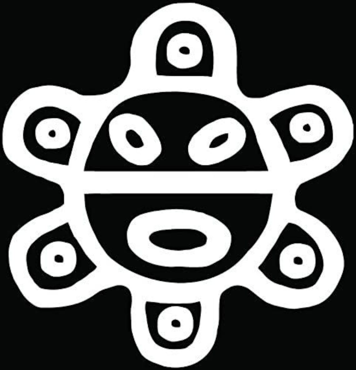 Puerto Rico Sol Taino Sun Car Truck Window Bumper Vinyl Graphic Decal ...