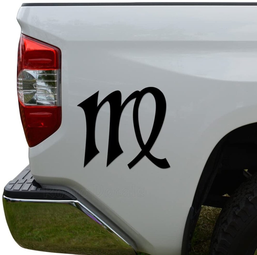 Horoscope Symbol Virgo Die Cut Vinyl Decal Sticker for Car Truck ...