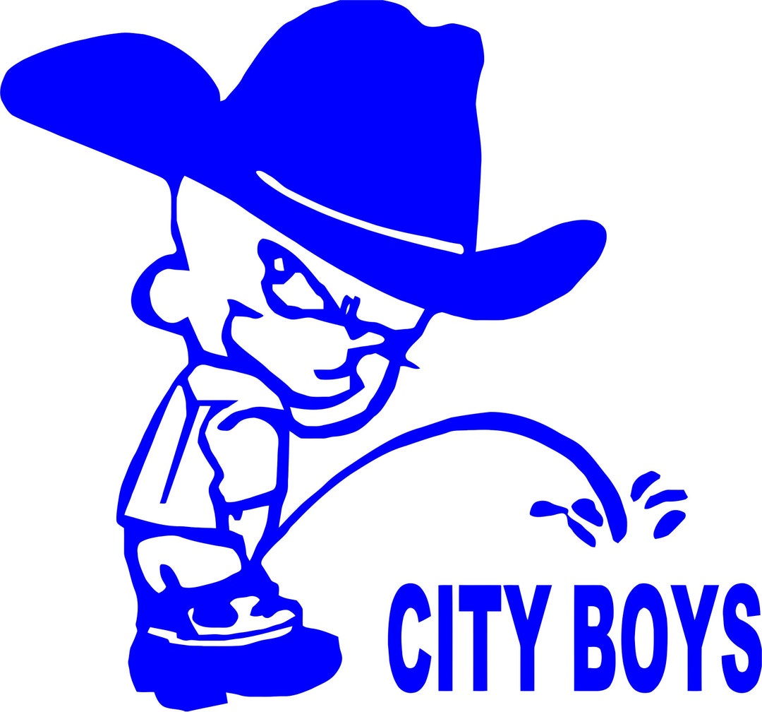 Peeon_city_boys - Car Funeral Car Truck Window Bumper Vinyl Graphic ...