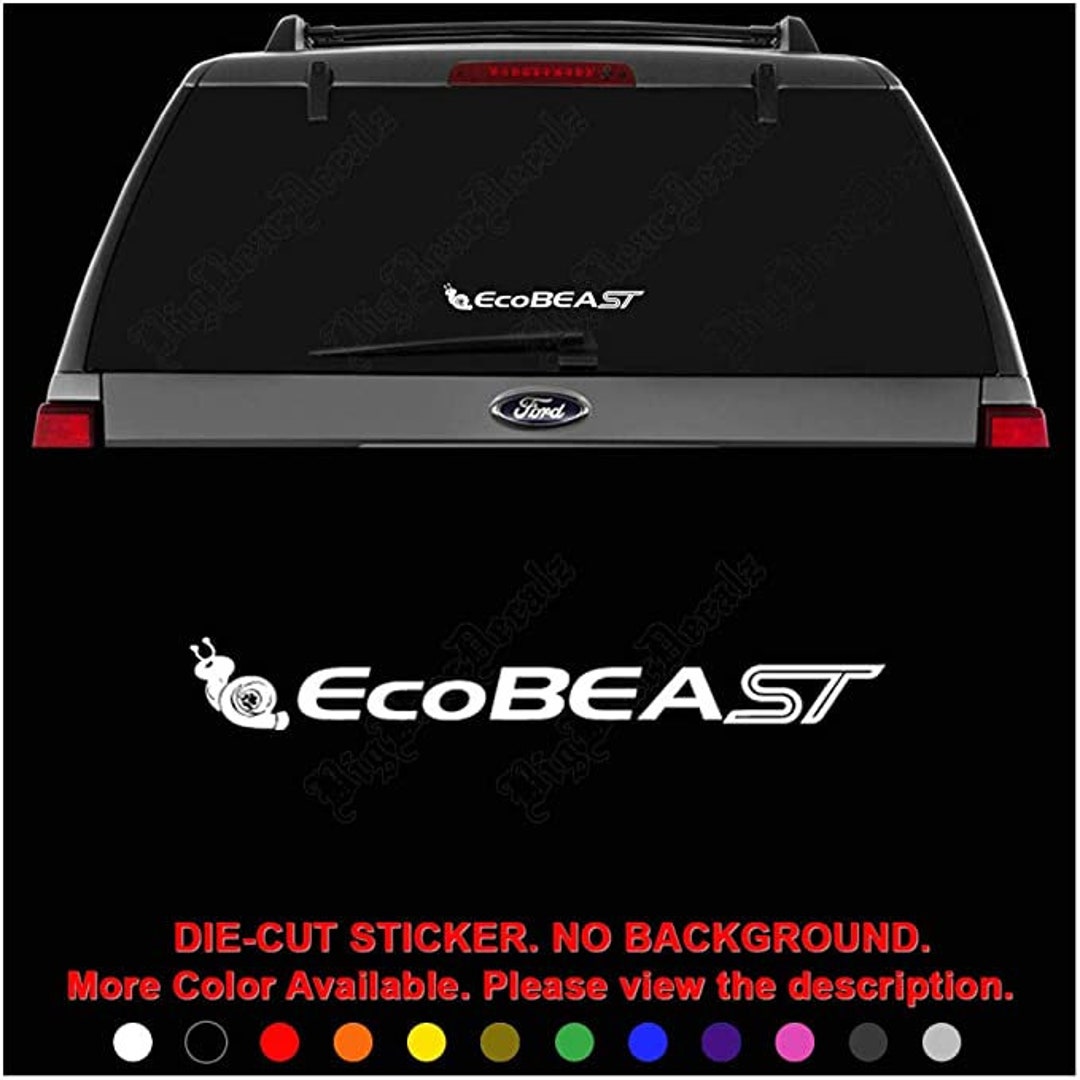 Made in Usa - Ecobeast Die Cut Vinyl Decal Sticker for Car Truck ...