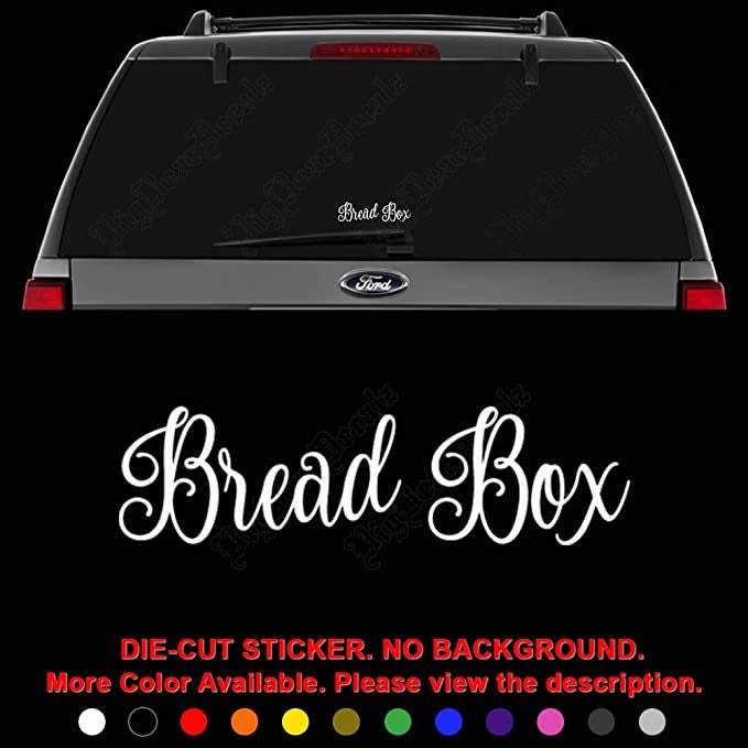 Bread Box Die Cut Vinyl Decal Sticker for Car Truck Motorcycle Vehicle ...