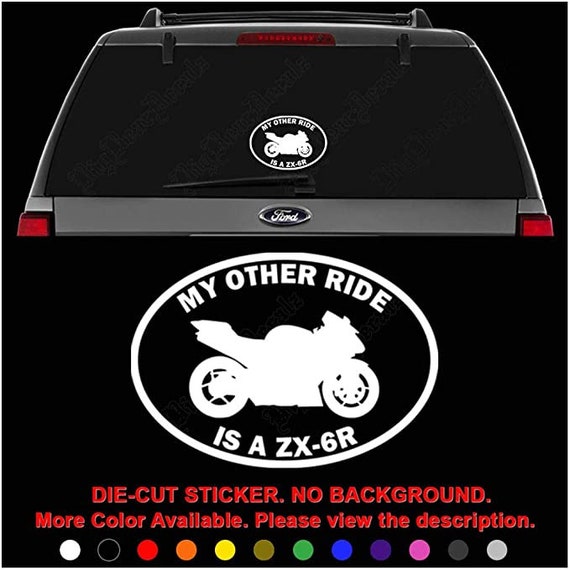 Other Ride Ninja ZX-6R Motorcycle Die Cut Vinyl Decal Sticker | Etsy