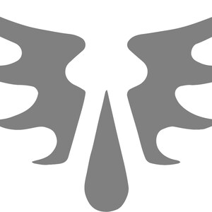 Angel Wings Bleeding Blood Die Cut Vinyl Decal Sticker for Car Truck ...