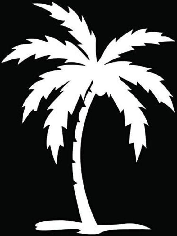 Hawaii Palm Tree Car Truck Window Bumper Vinyl Graphic Decal | Etsy