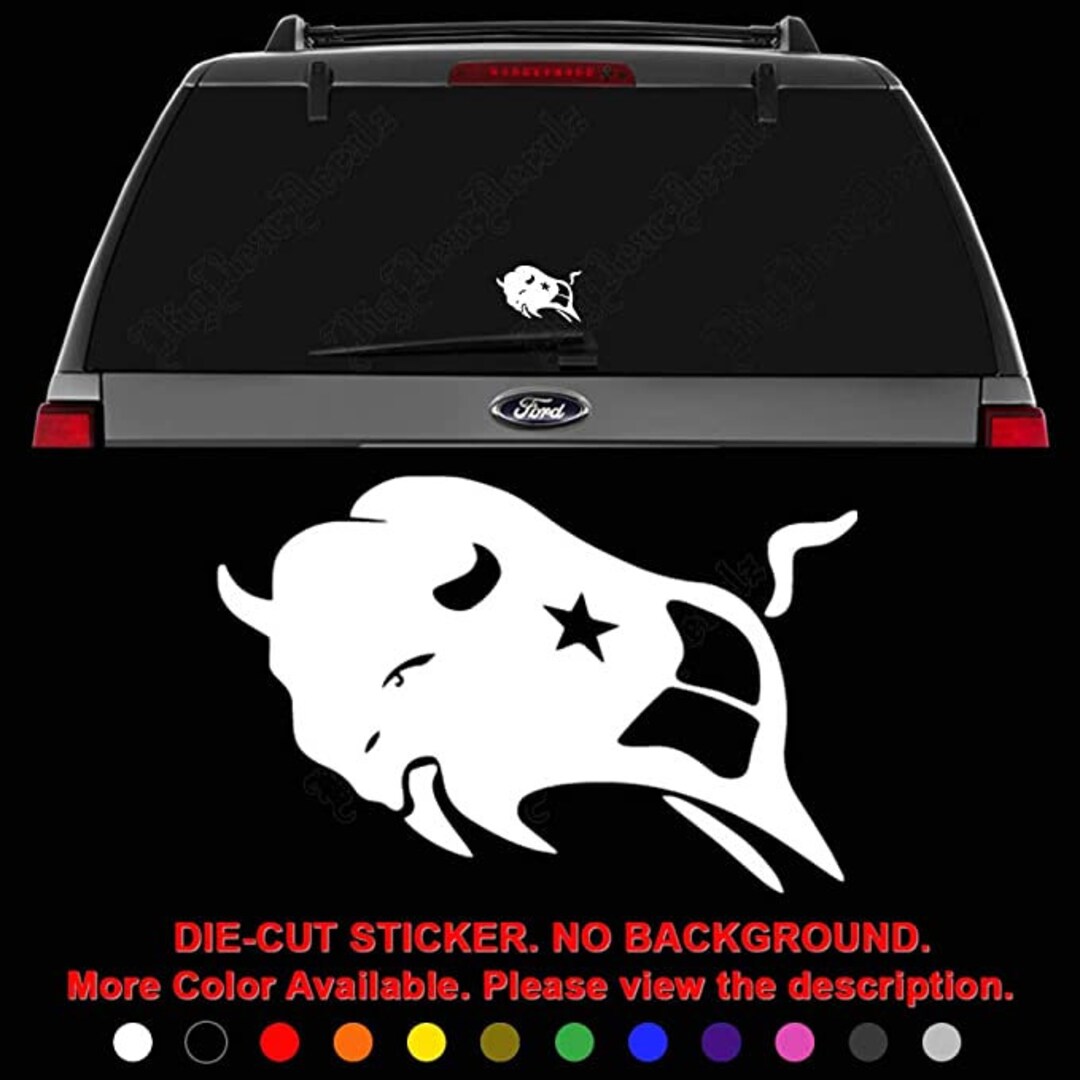 Cibolo Texas Buffalo Die Cut Vinyl Decal Sticker for Car Truck ...