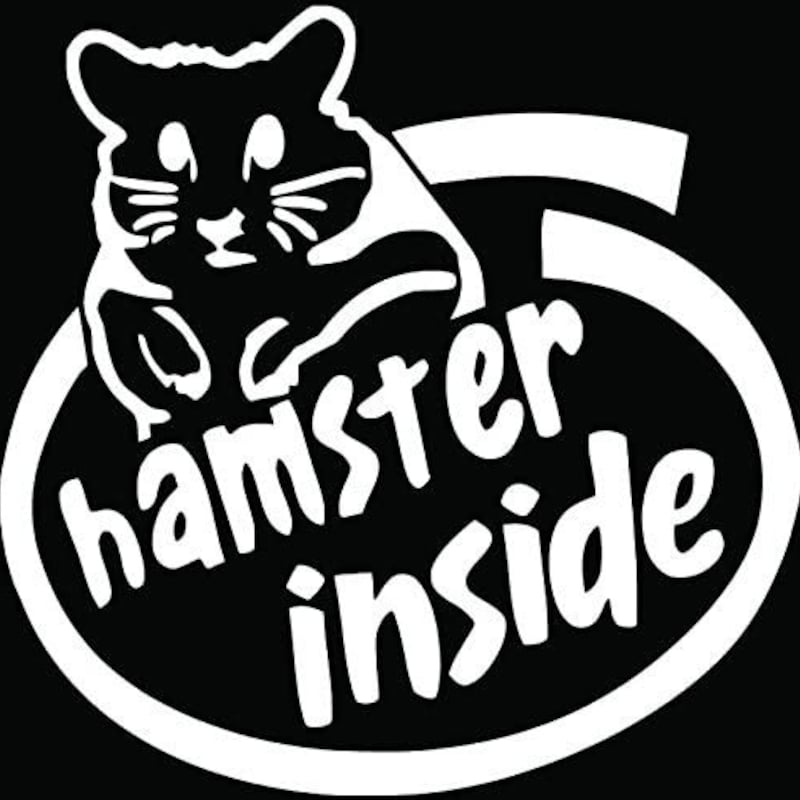 Pet Inside Sticker - Etsy