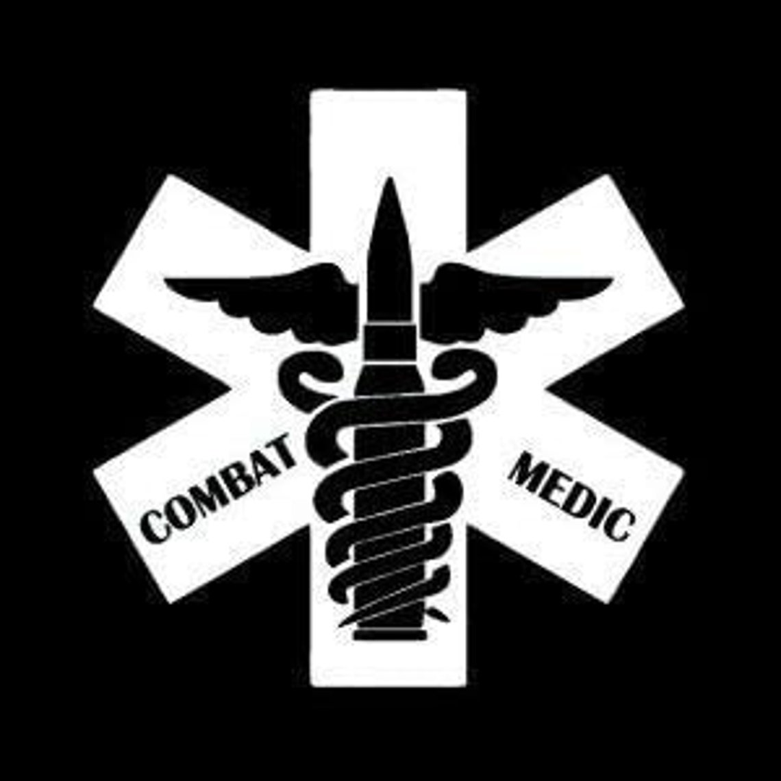 Combat Medic Military Decal Sticker Graphic auto Wall - Etsy