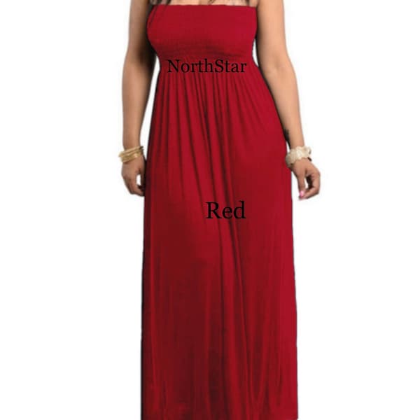Red Tube Dress - Etsy