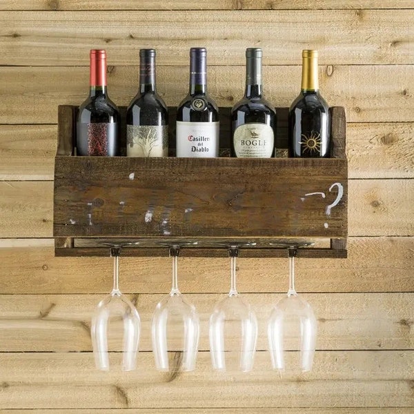 Slim Wine Rack - Etsy UK