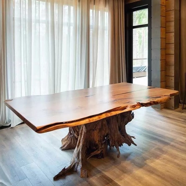 Stump Dining Table - Etsy