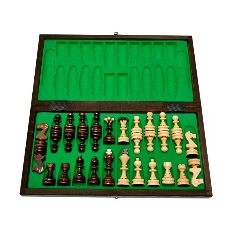Wooden Chess Board Handmade, Carved Wood Chess Set, Original Chess ...