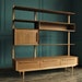Scandinavian-style Wooden Shelving With Drawers - Etsy