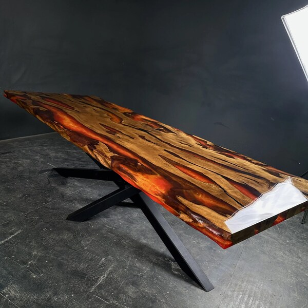 Epoxy Fire Table - Etsy