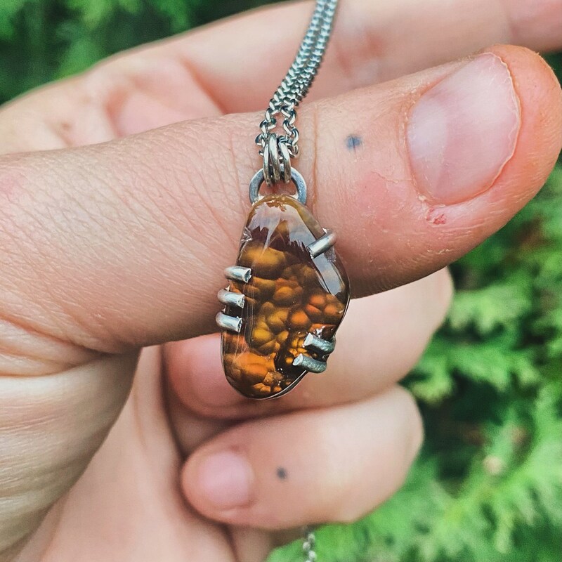 Fire Agate Jewelry - Etsy