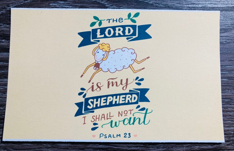 Scripture Index Cards 3x5 Kids Collection 3 | Etsy