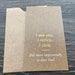 Tip Cards (set of 10) Brown Kraft & Gold Foil - You Matter - Christian ...