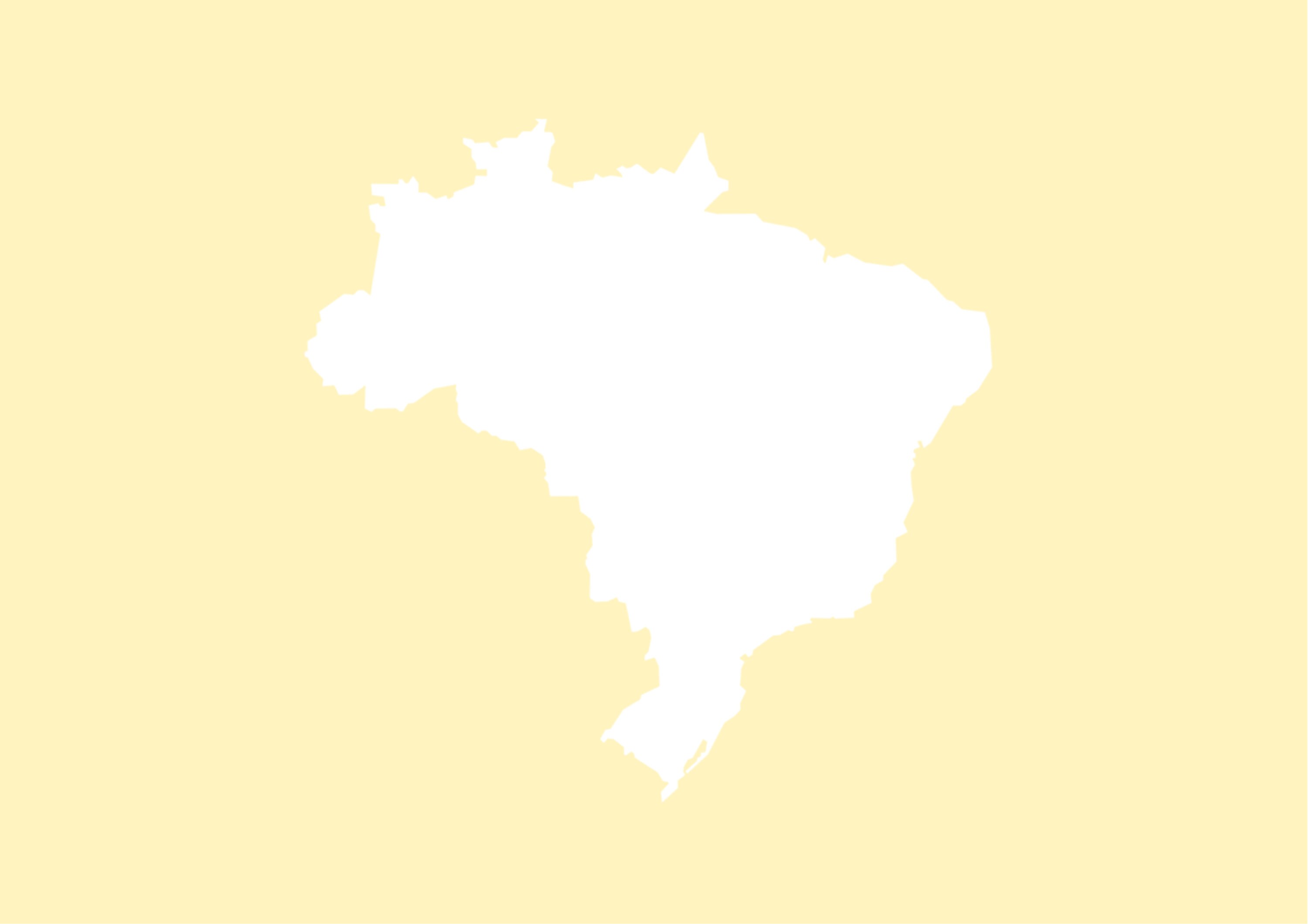 BRAZIL MAP Yellow Background - Nursery Room Wall Art - Brazil Gift - Etsy