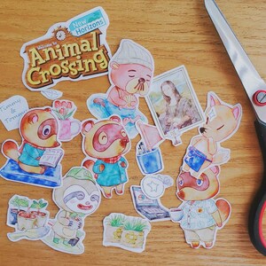 Printable ACNH Digital Stickers |cliparts, Goodnotes, PNG, PDF - Etsy