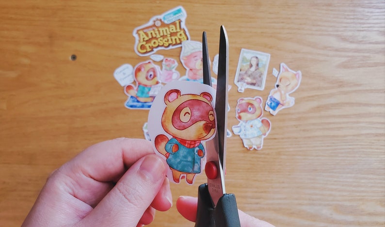 Printable ACNH Digital Stickers |cliparts, Goodnotes, PNG, PDF - Etsy