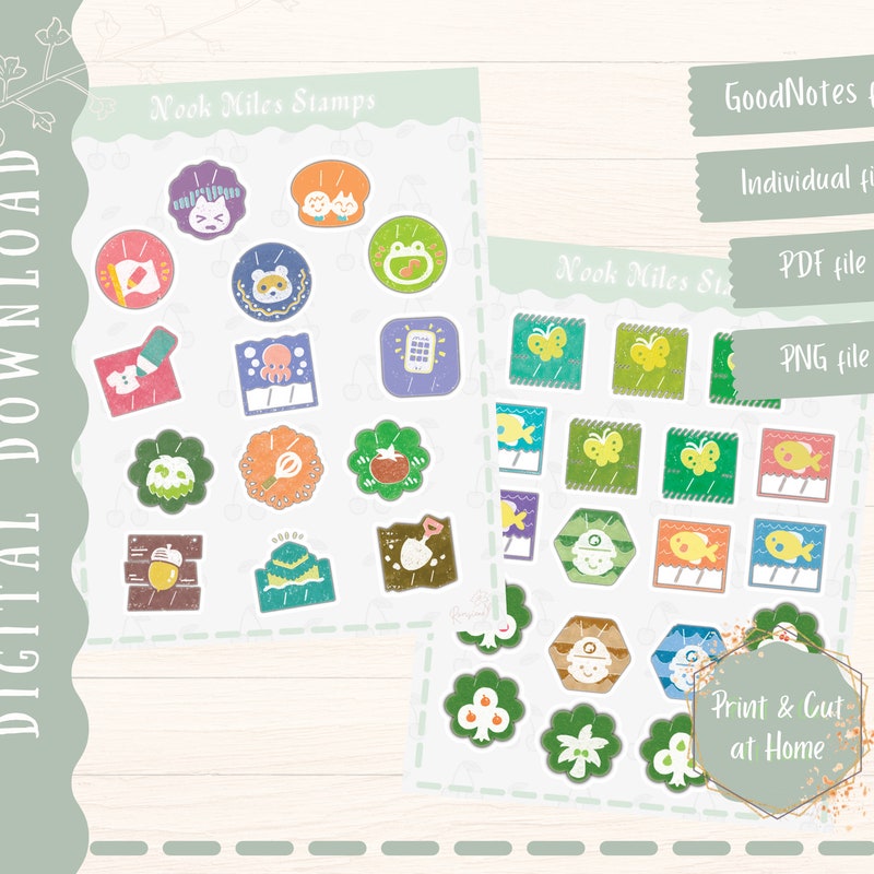 Acnh Stickers - Etsy