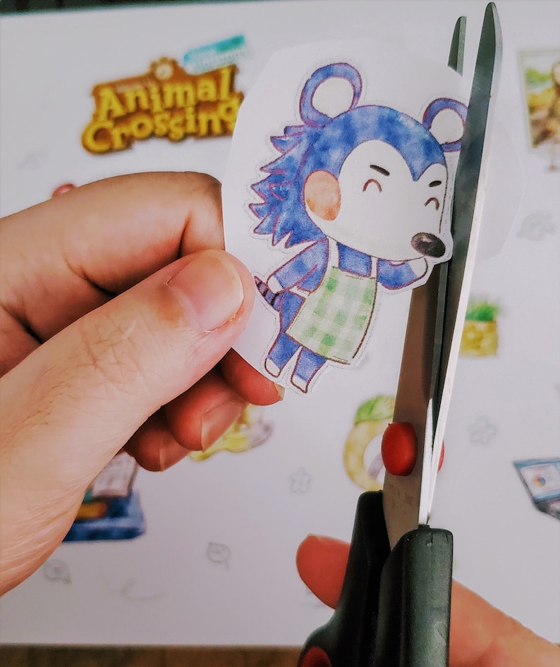 Printable ACNH Digital Stickers | Cliparts, Goodnotes, PNG, PDF - Etsy