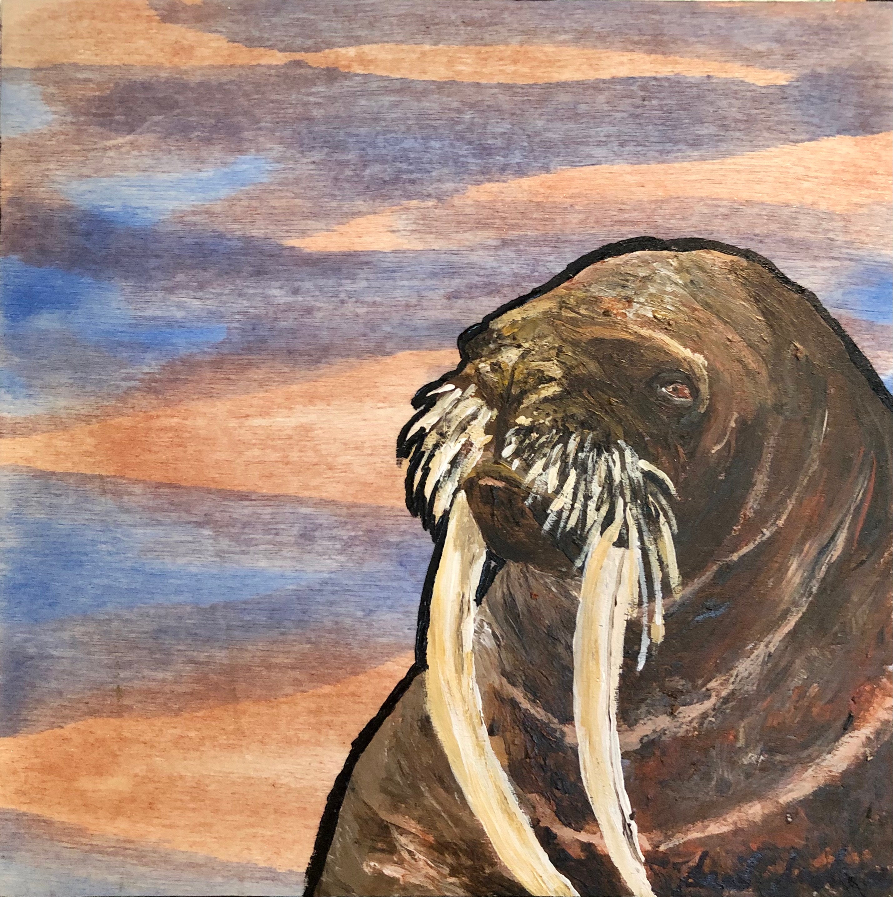 Walrus Original Painting - Etsy Australia