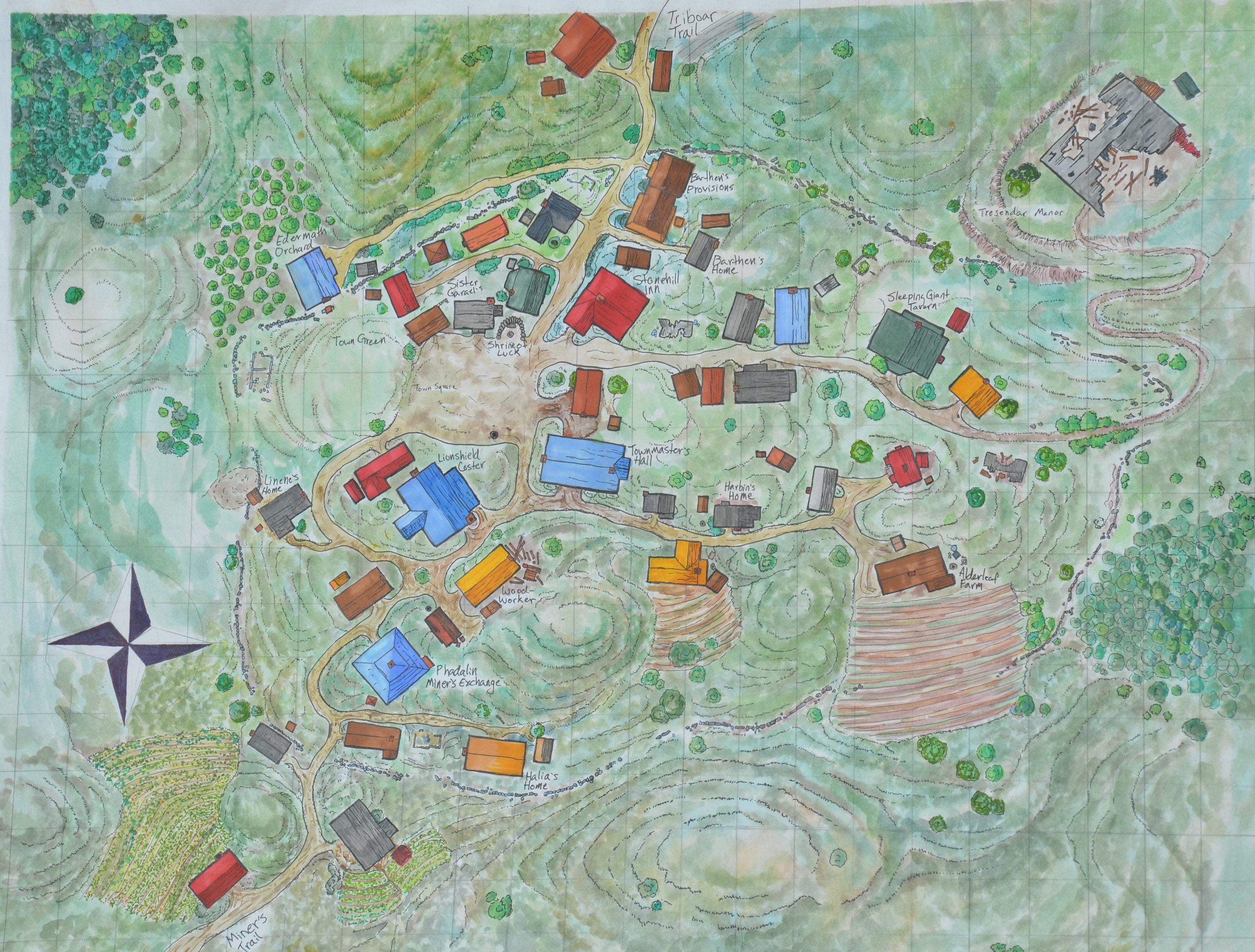 D&D Artwork, TTRPG Maps, Watercolor Maps, Fantasy Artwork, Custom ...