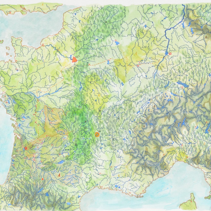 Dnd Christmas Maps - Etsy