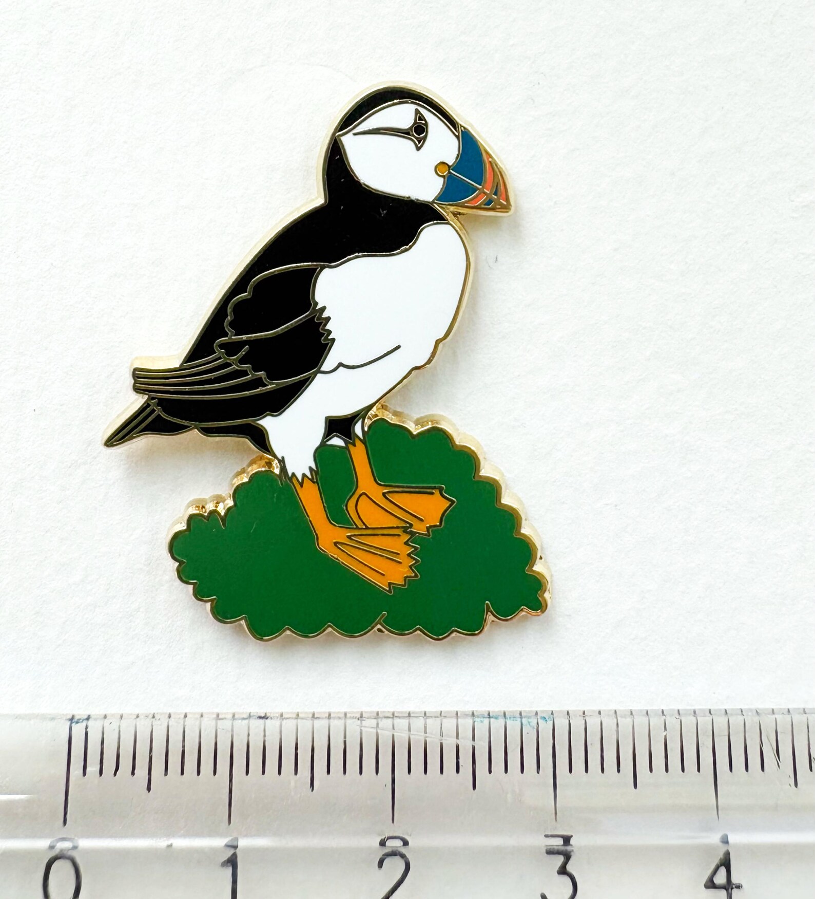 Pin Motif Puffin (puffin) - Pin Showing a Puffin - Etsy