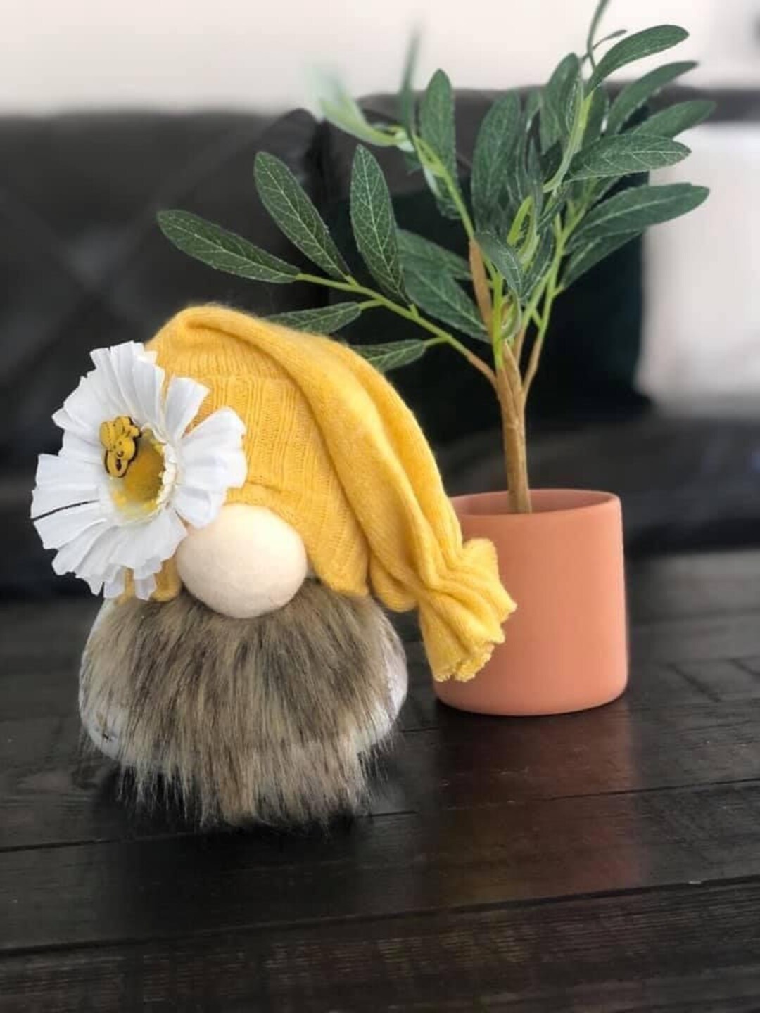 Bee Gnome. Spring Gnome. Gnome With Flower. Bees. Bee Decor. Gnome. - Etsy