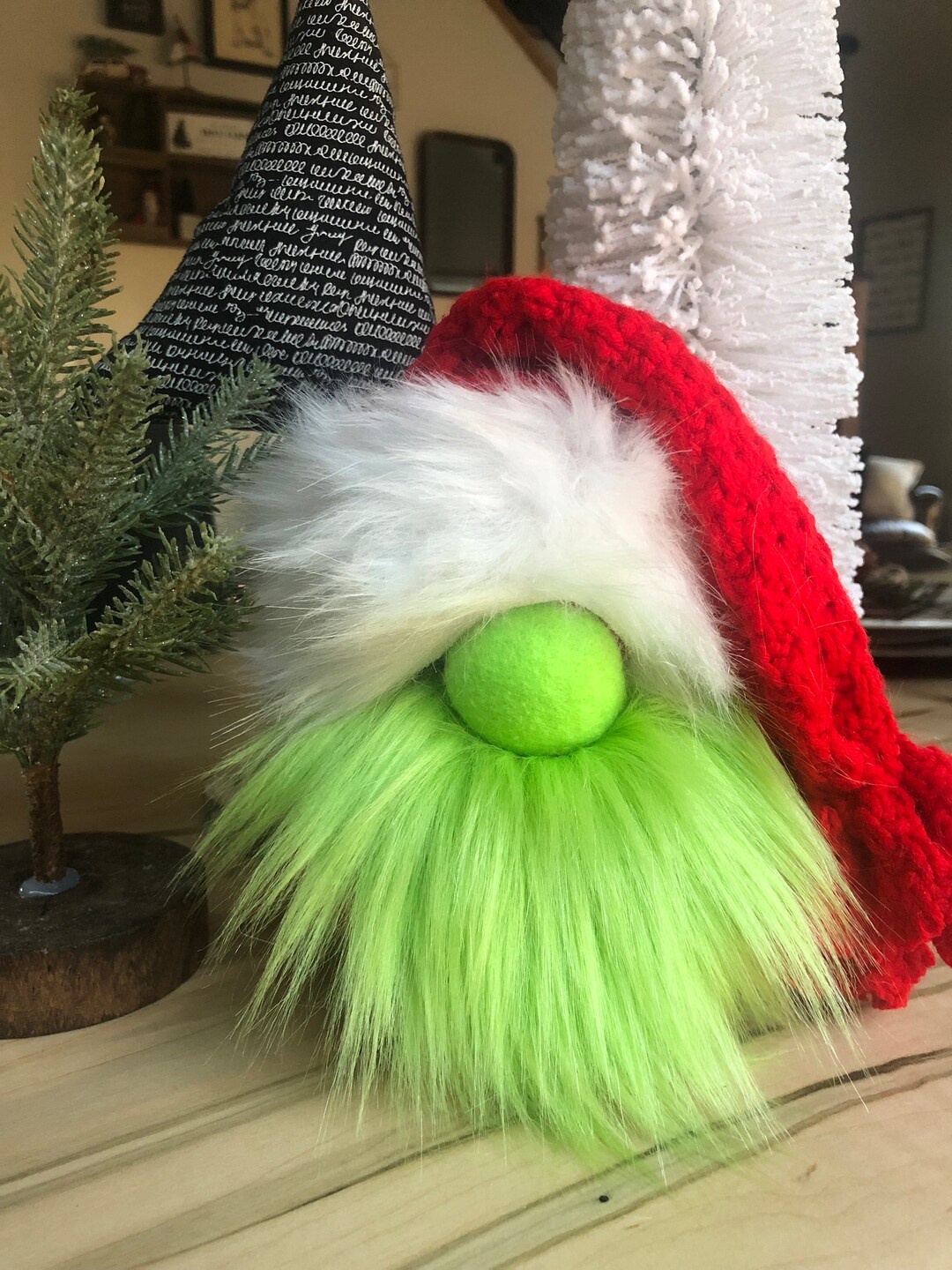 Santa Gnome. Holiday and Christmas Decor - Etsy