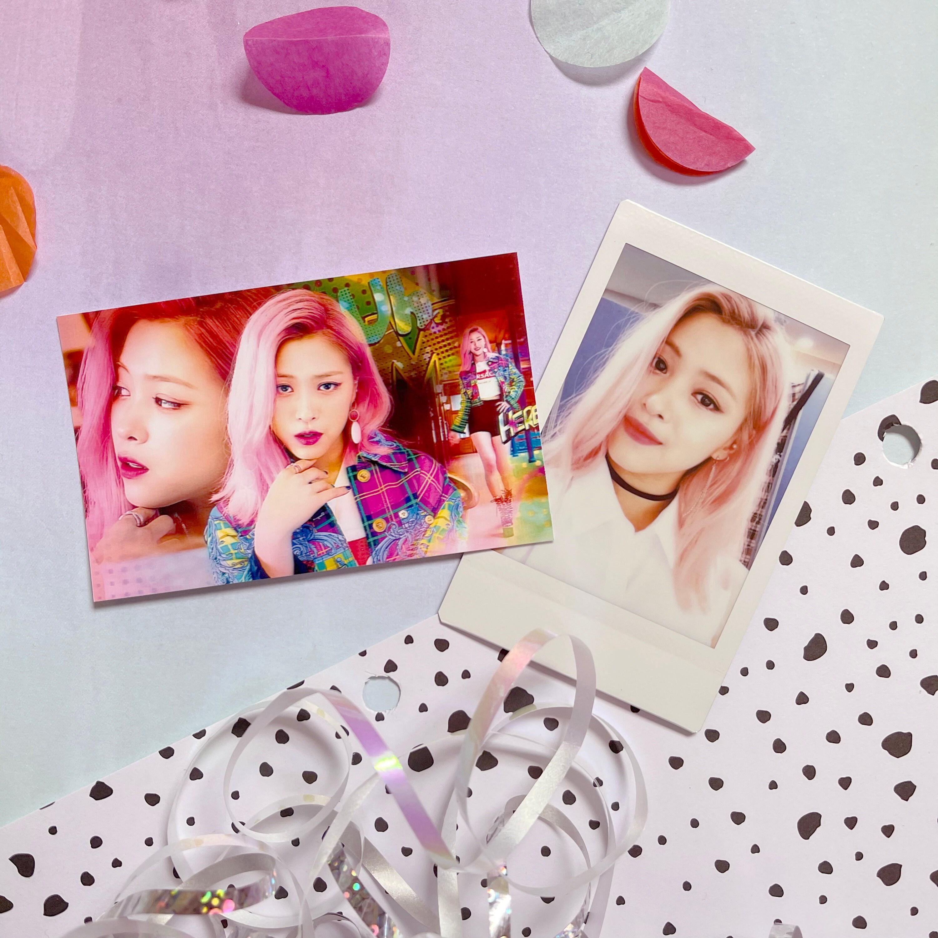 ITZY ICY Kpop Photocard Stickers and Instax - Etsy