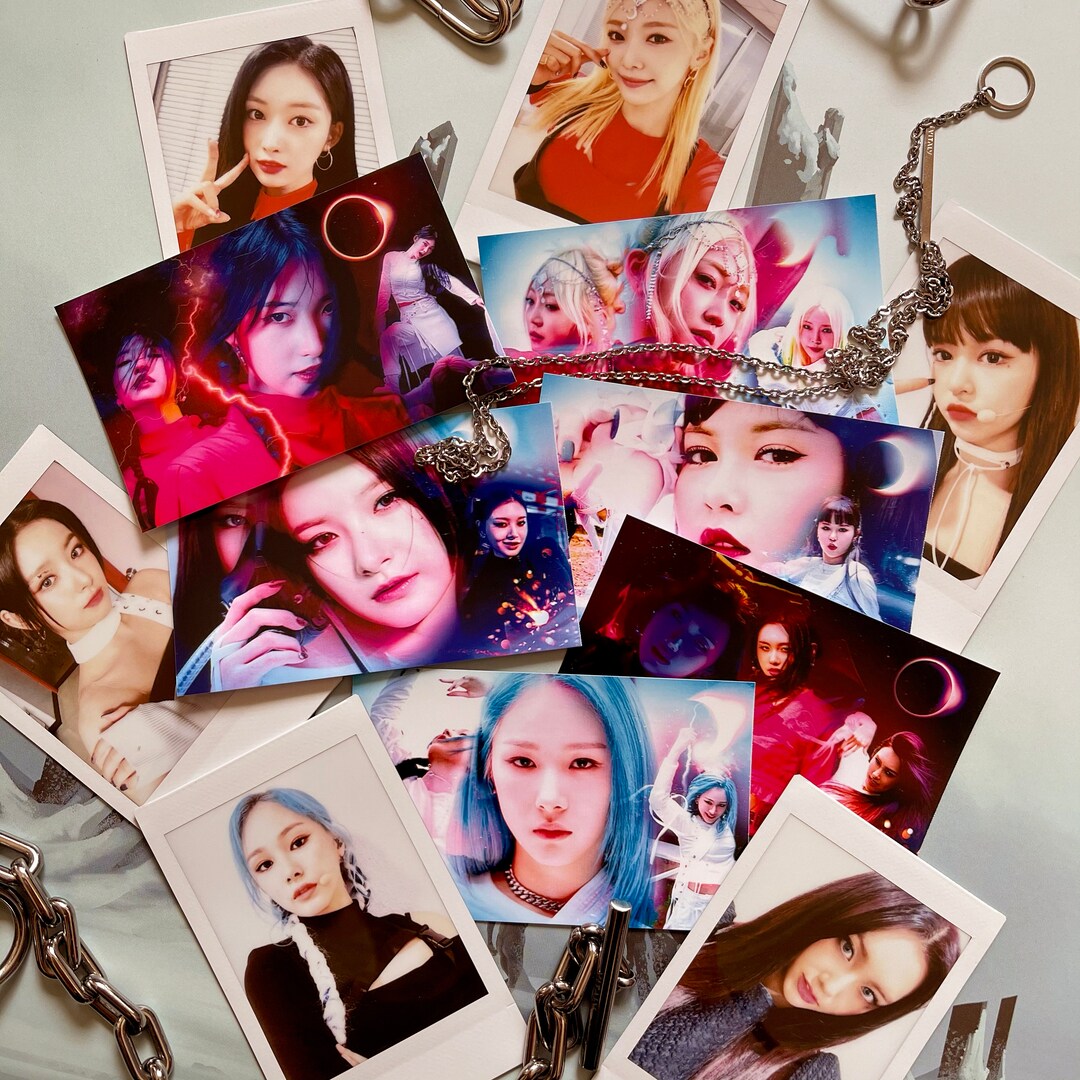 Everglow Last Melody First Kpop Photocard Stickers e Instax - Etsy España