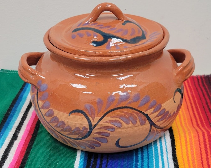 Olla De Barro | Mexican Bean Pot | Sopero De Barro | Handmade Clay Pot ...