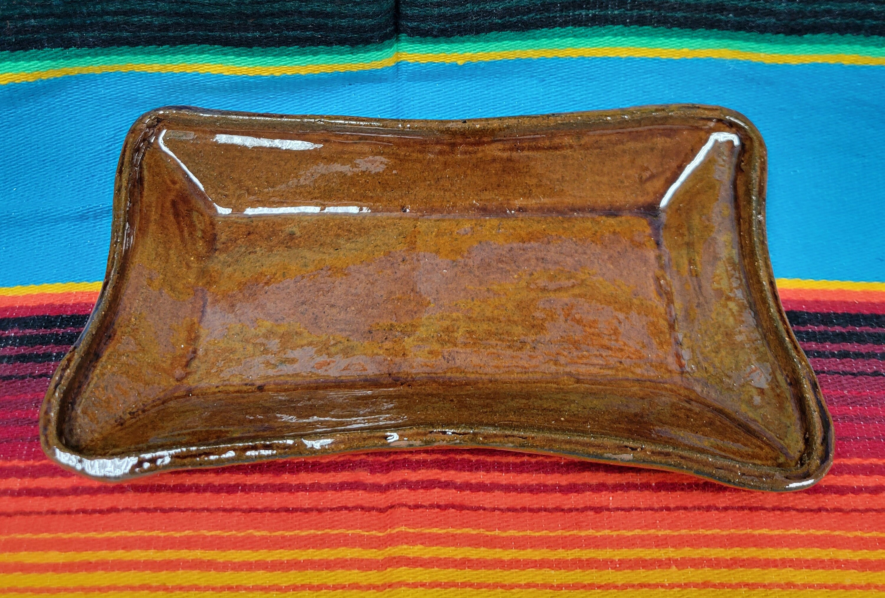 Set of 2 Clay Serving Trays Appetizer Trays Barro - Etsy