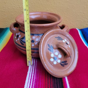 Small Mexican Olla Olla De Barro Olla Chica De Barro - Etsy