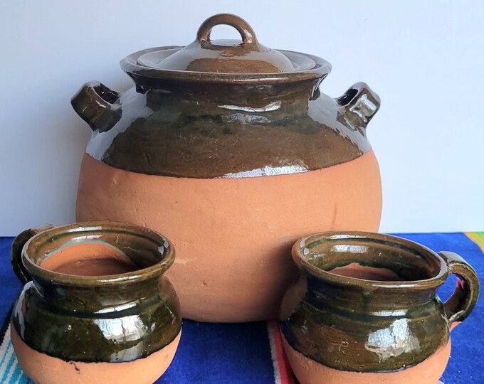 Small Mexican Olla Olla De Barro Olla Chica De Barro Mexican Pottery - Etsy