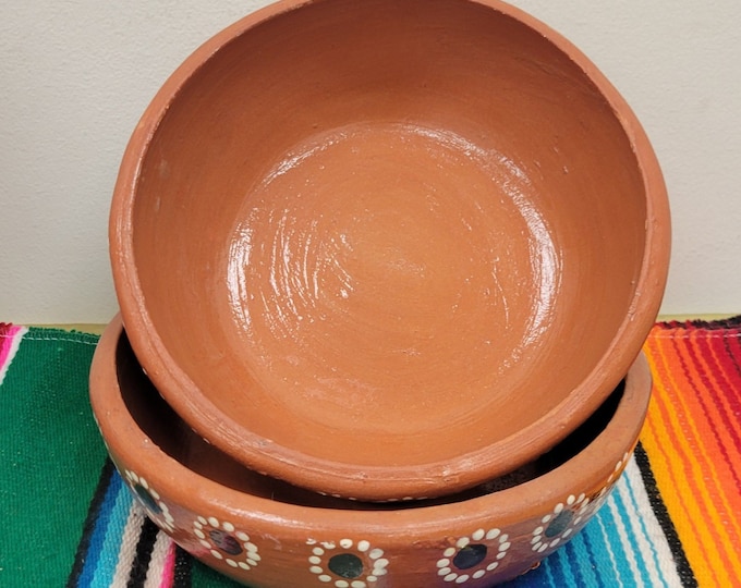 SET of 4 Clay Soup Bowls | Handmade Serving Bowls | Traditional Bowl ...