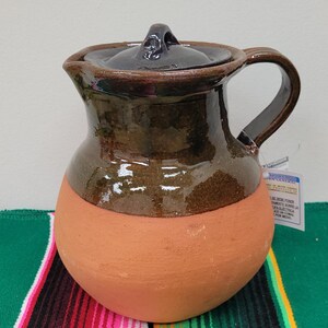 Barro Water Jug With Lid | Clay Classic Water Jug | Pottery Barro Water ...