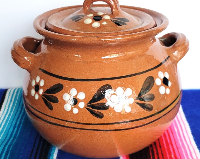 Small Mexican Olla | Olla De Barro | Olla Chica De Barro | Mexican ...