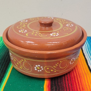 Mexican Handmade Tortillero Tortilla Holder Mexican Pottery Tortillero ...