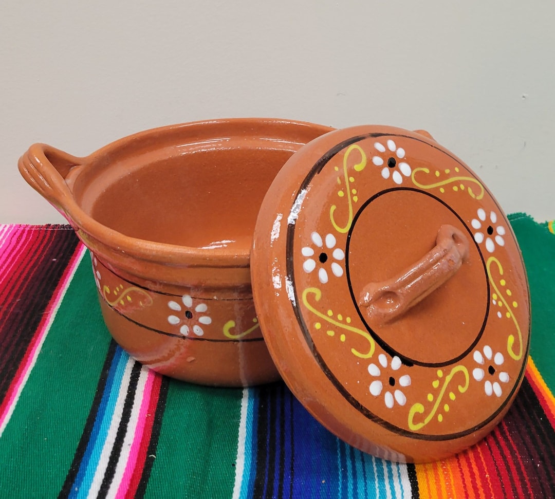 Cazuela De Barro Handmade Mexican Pottery Mexican - Etsy