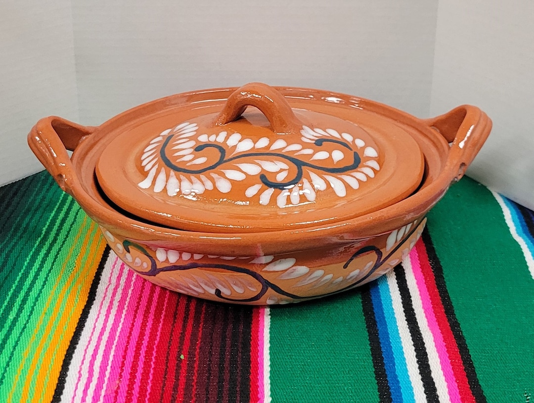 Handmade Cazuela De Barro Clay Casserole Mexican Clay Pan - Etsy
